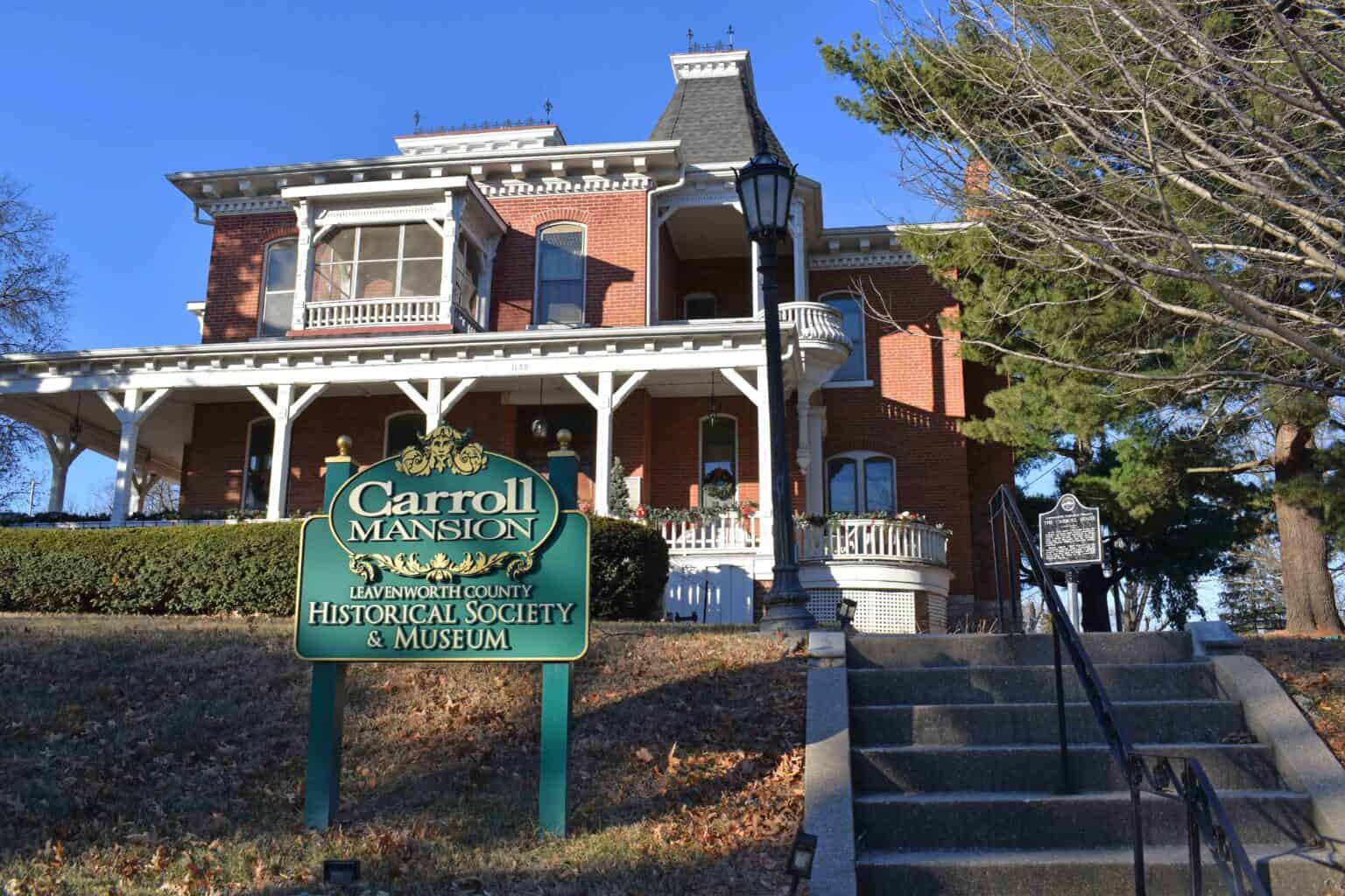 Decking The Halls - Carroll Mansion - Our Changing Life