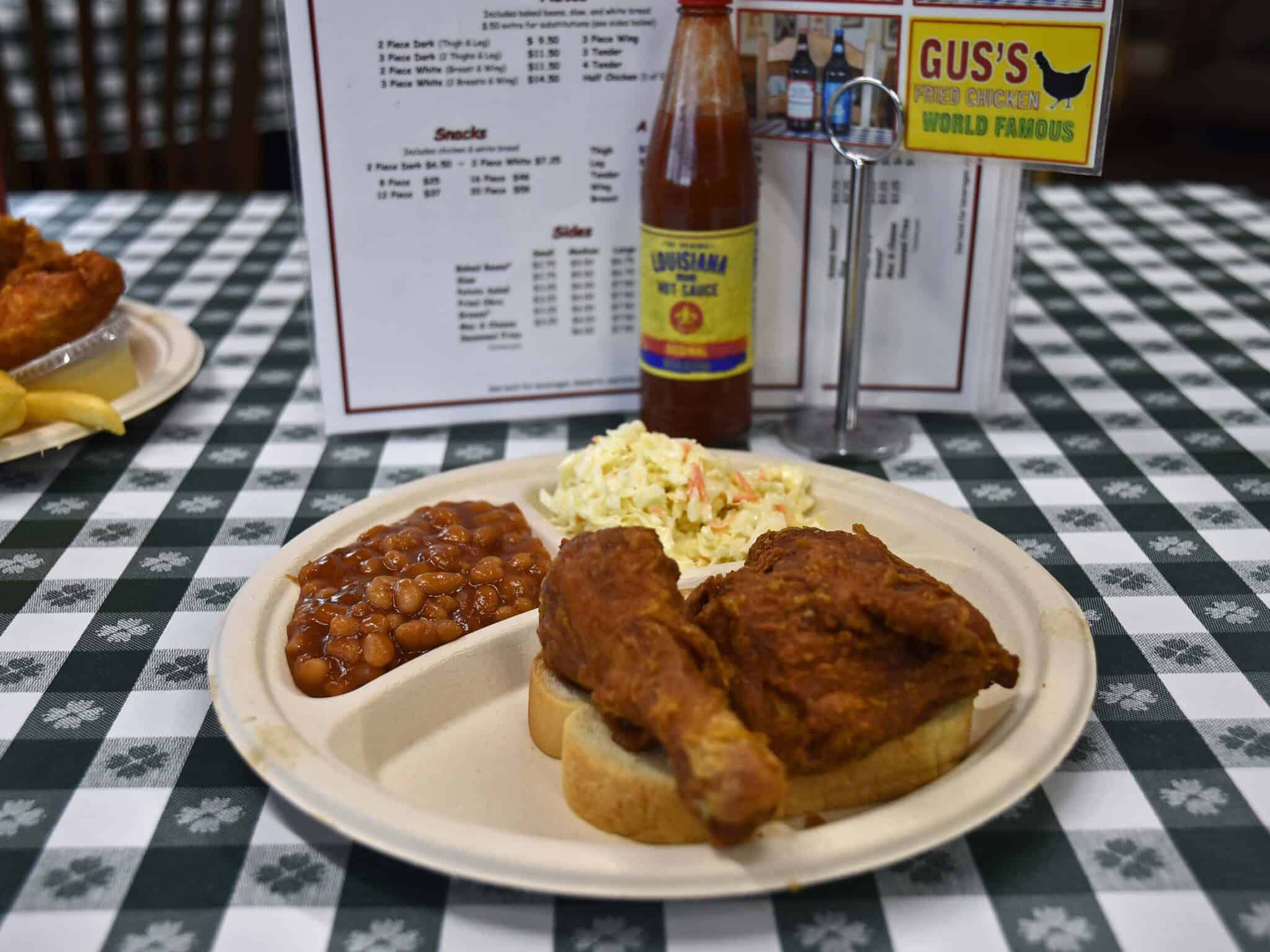 Delivering Crunch - Gus's World Famous Fried Chicken - Our Changing Life