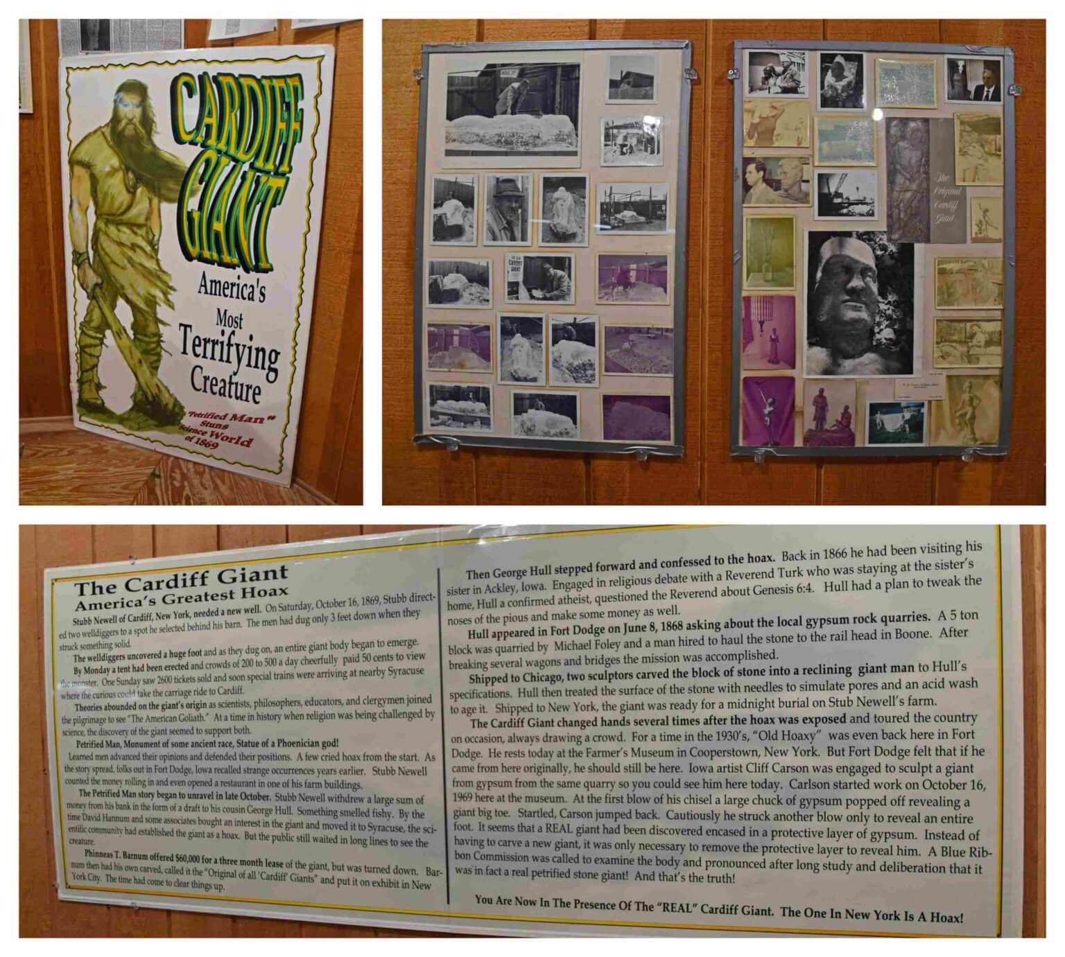 The Cardiff Giant Hoax: Fort Dodge’s Colossal Curiosity - Our Changing Life